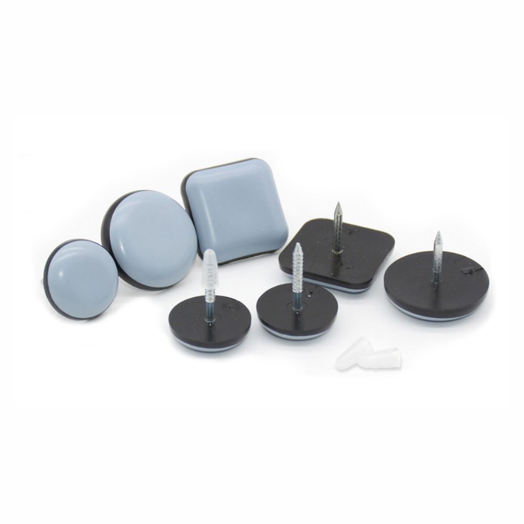 Nail-On Furniture Glides - Smooth Movement by Hyderon